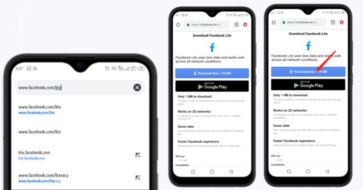 How to Download Facebook Lite for Android, iPhone and PC
